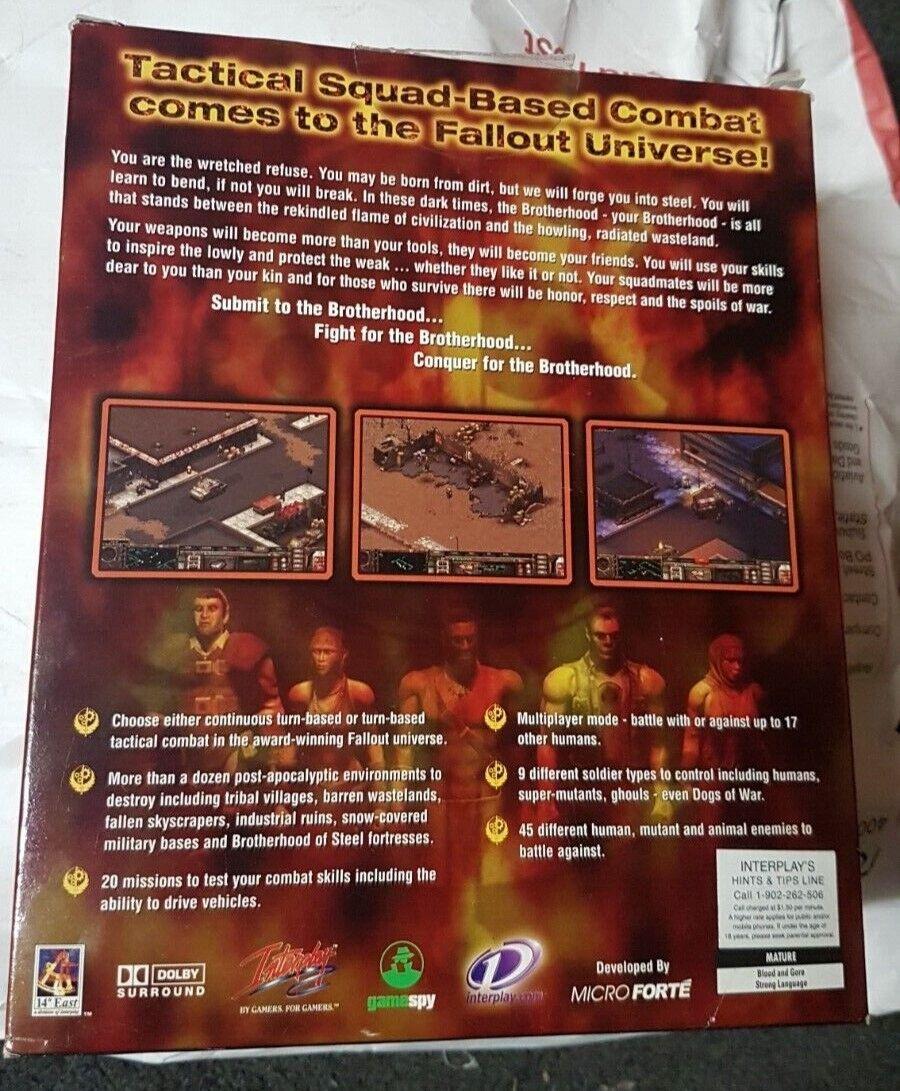 Fallout Tactics [Big Box] Prices PC Games | Compare Loose, CIB & New Prices
