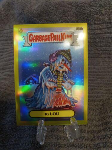 IG LOU [Yellow] #158b Prices | 2021 Garbage Pail Kids Chrome | GPK Cards