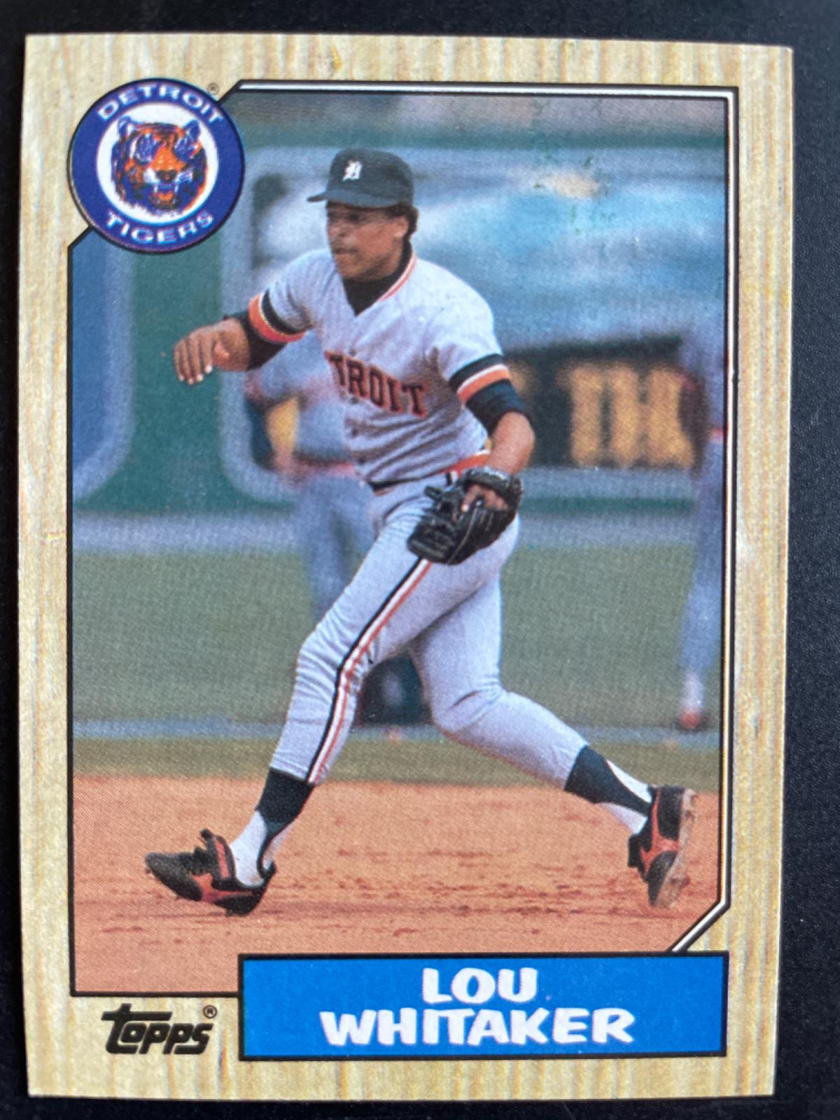 Lou Whitaker | Ungraded | 1987 Topps