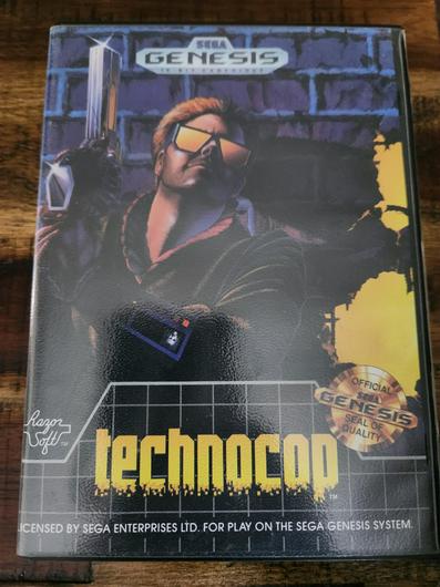 Techno Cop | Item, Box, and Manual | Sega Genesis