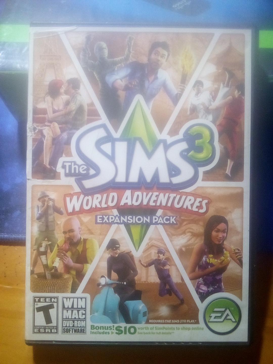 The Sims 3: World Adventures | Item, Box, and Manual | PC Games
