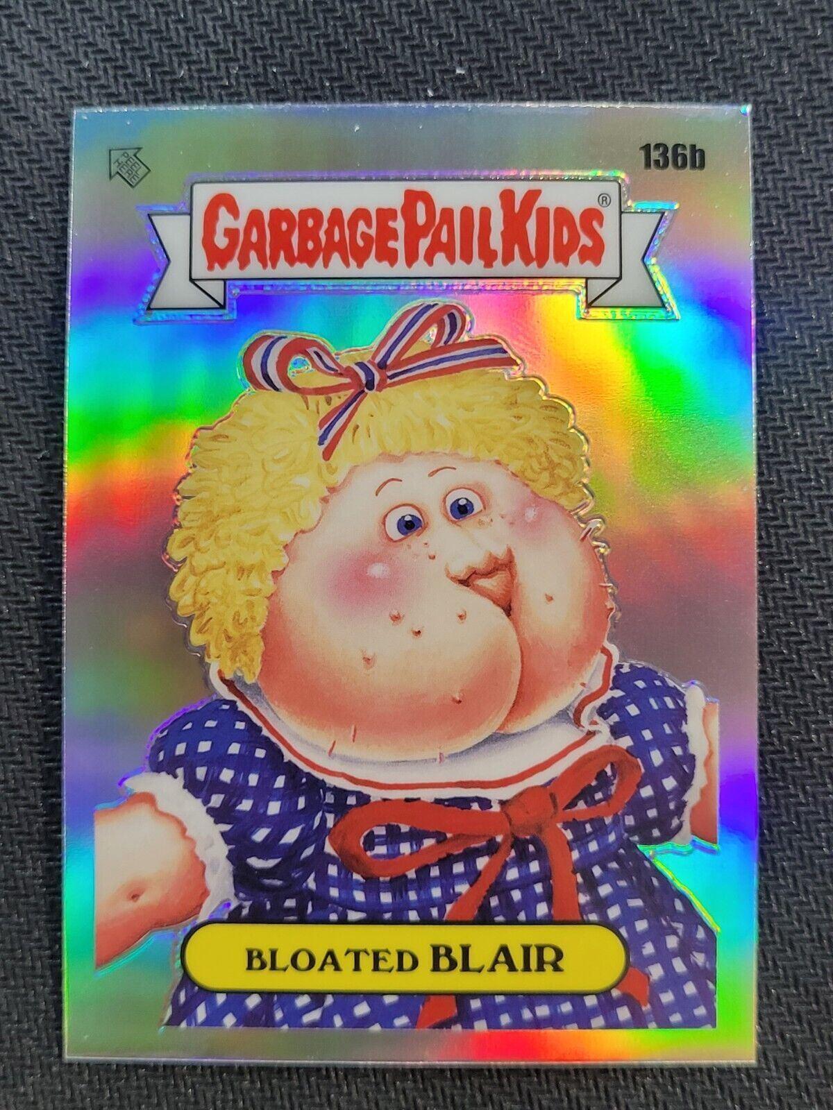 BLOATED BLAIR [Refractor] #136b Precios | 2021 Garbage Pail Kids Chrome ...