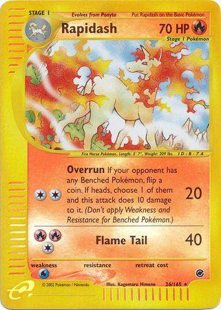 Rapidash [Reverse Holo] #26 Prices | Pokemon Expedition | Pokemon Cards