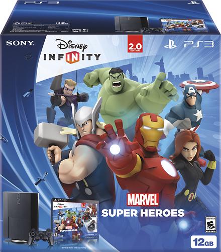 Playstation 3 12GB Console [Disney Infinity: Marvel Super Heroes 2.0 ...
