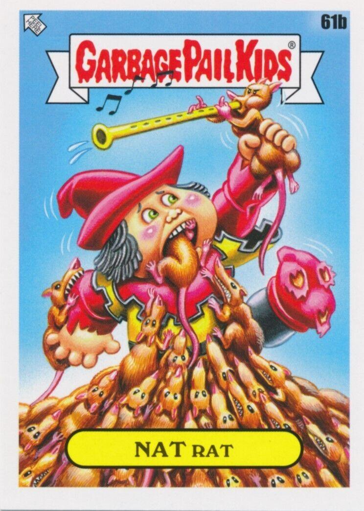 Nat Rat #61b Prices | Garbage Pail Kids Book Worms | Garbage Pail Cards