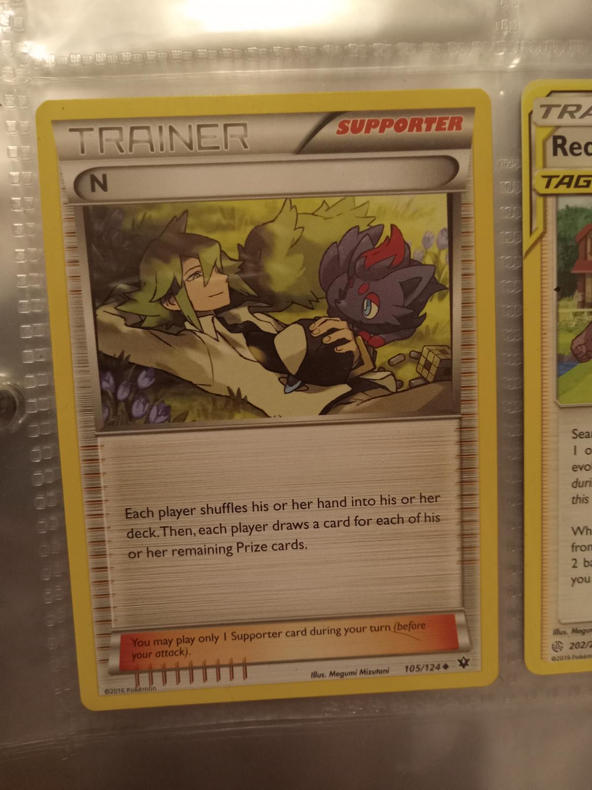 N | Ungraded | Pokemon Fates Collide