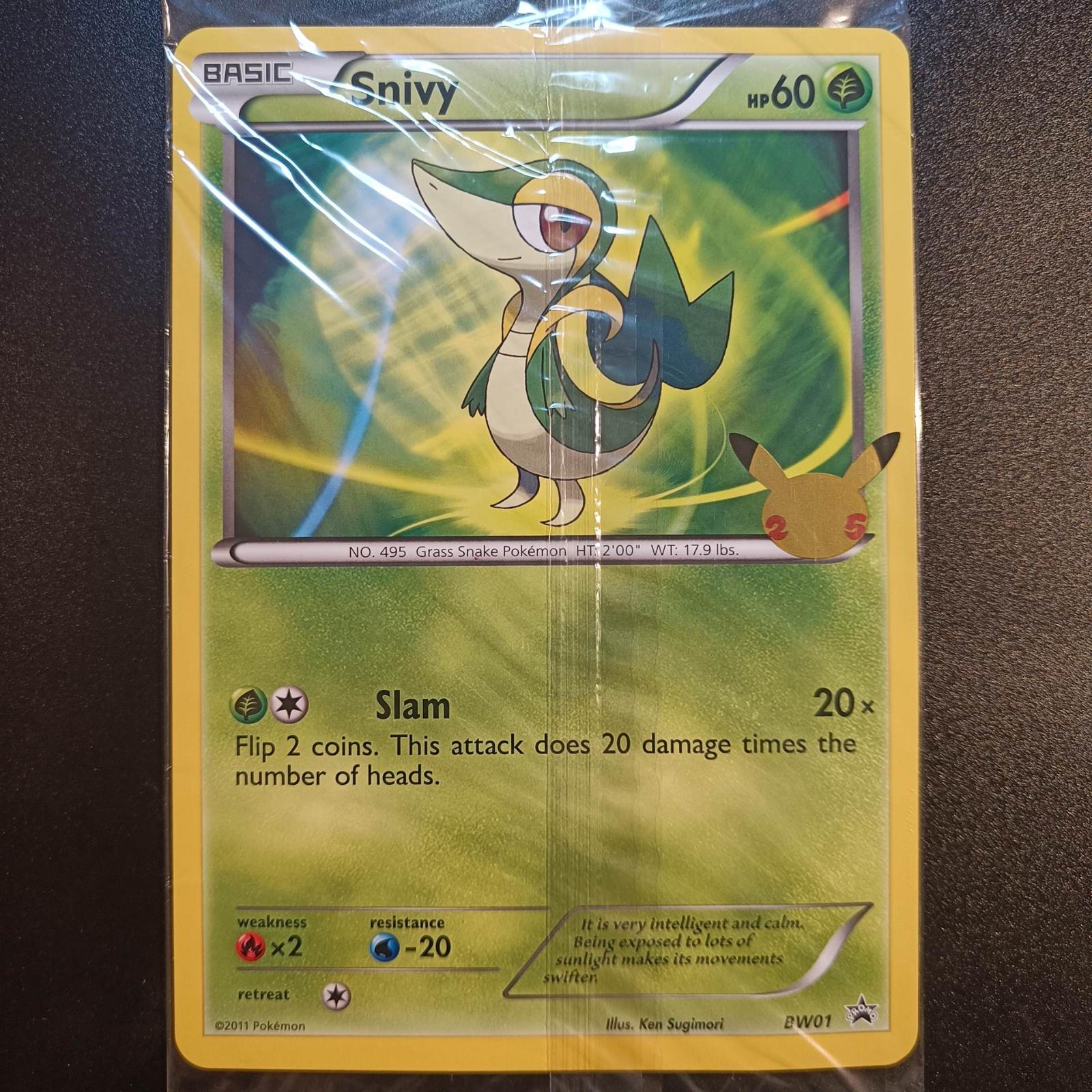 Snivy [Jumbo] #BW01 Prijzen | Pokemon Promo | Pokemon Kaarten