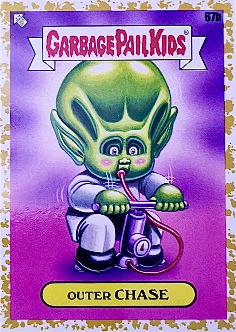 Outer Chase [Gold] #67b Prices | Garbage Pail Kids Intergoolactic ...