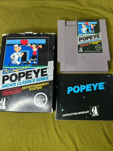 Popeye | Item and Box only | NES
