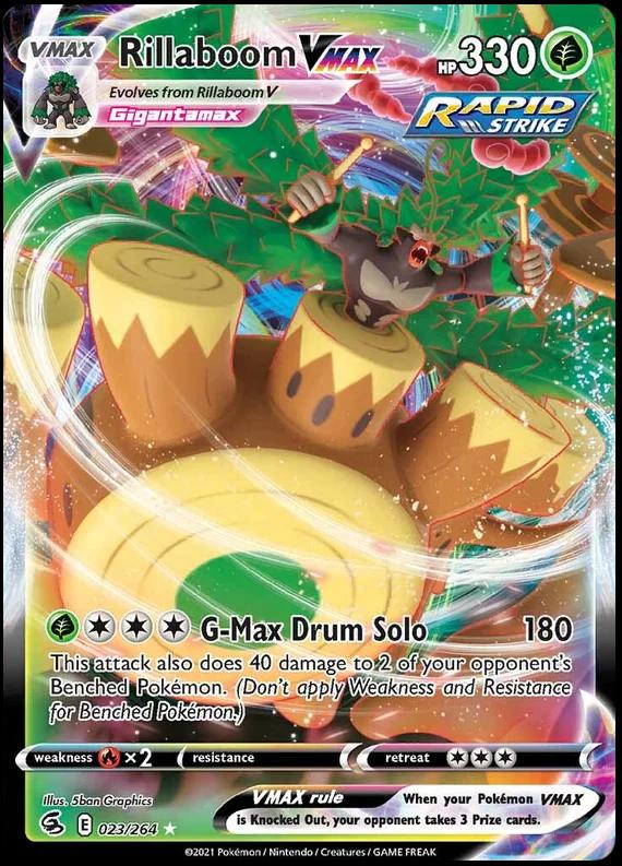 Rillaboom VMAX #23 Prices | Pokemon Fusion Strike | Pokemon Cards