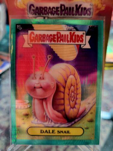 DALE SNAIL [Aqua Prism] #145a Prices | 2021 Garbage Pail Kids Chrome ...