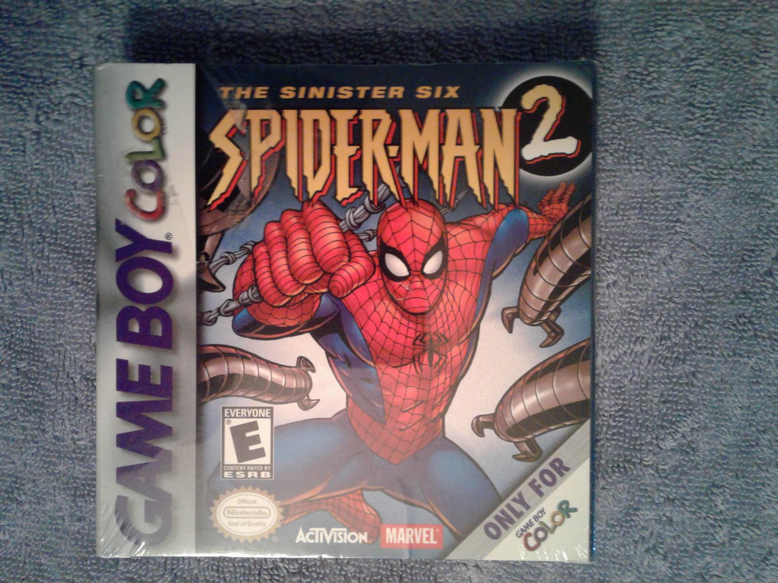Spider Man Game Boy Color