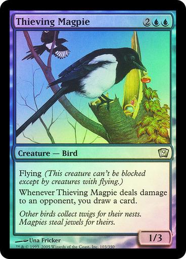 Thieving Magpie [Foil] Prices | Magic 9th Edition | Magic Cards