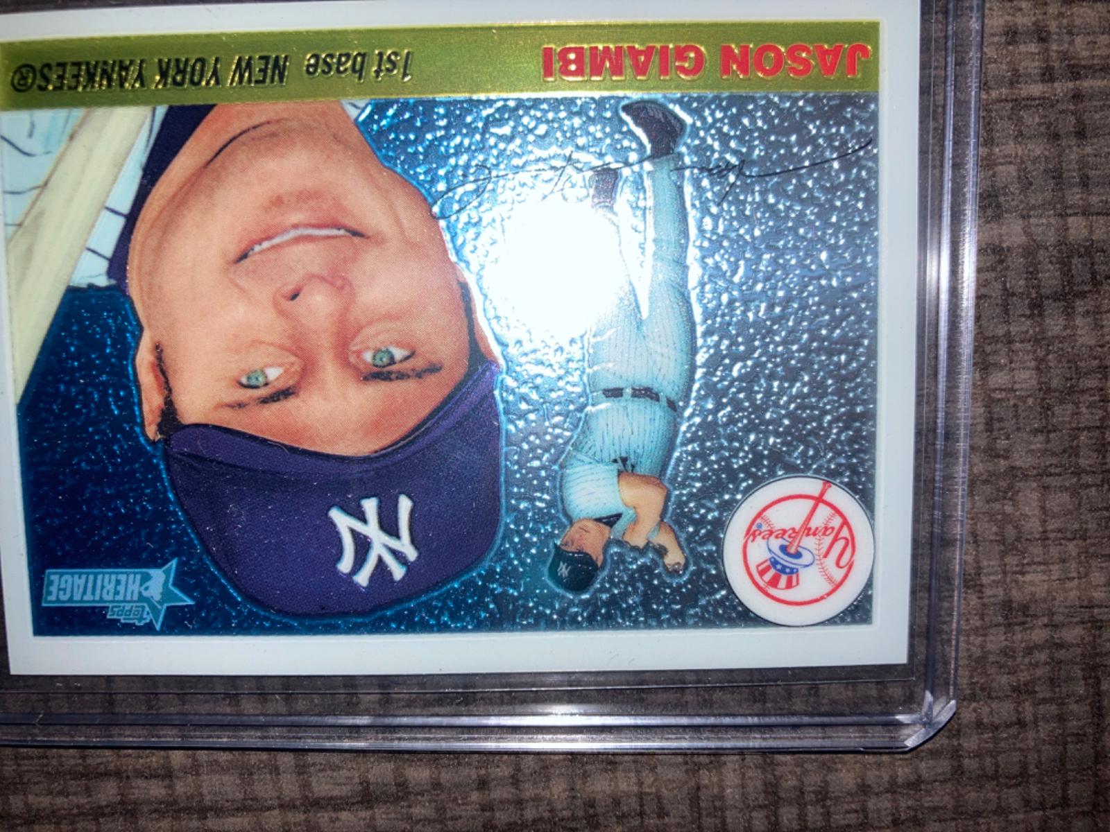 Jason Giambi | Ungraded | 2004 Topps Heritage Chrome
