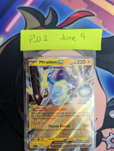 Miraidon ex | Ungraded | Pokemon Scarlet & Violet