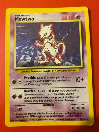 Mewtwo | Ungraded | Pokemon Base Set