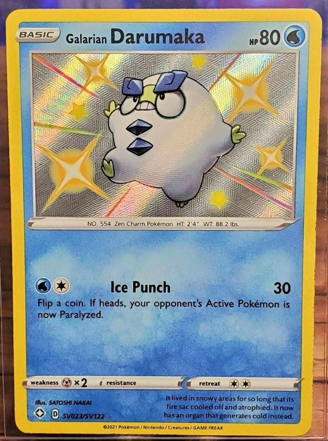 Galarian Darumaka #SV023 Prices | Pokemon Shining Fates | Pokemon Cards