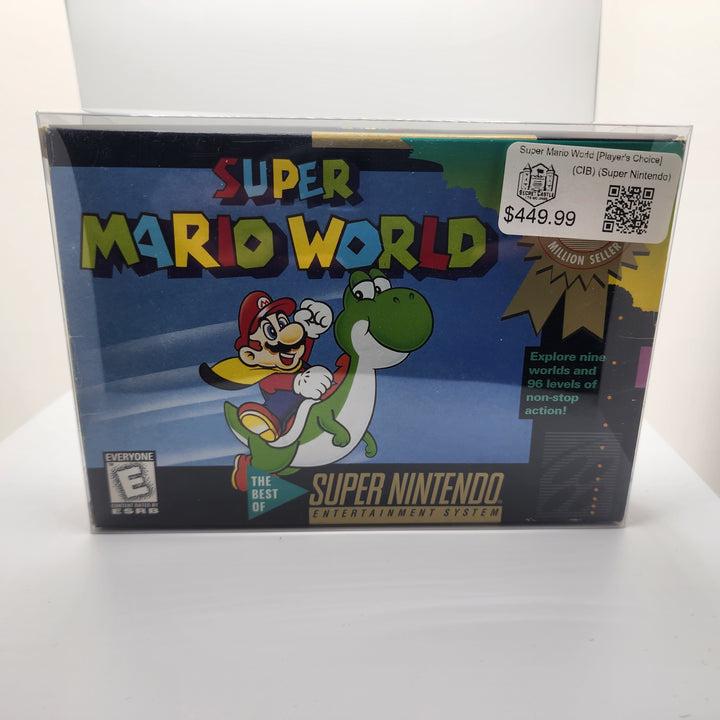 Super Mario World [Player's Choice] | Item, Box, and Manual | Super ...