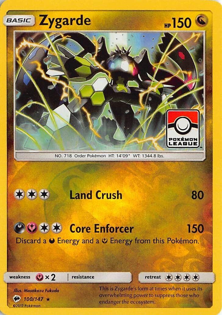 Zygarde [League] #100 Prices | Pokemon Burning Shadows | Pokemon Cards
