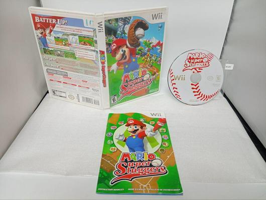 Mario Super Sluggers | Item, Box, and Manual | Wii