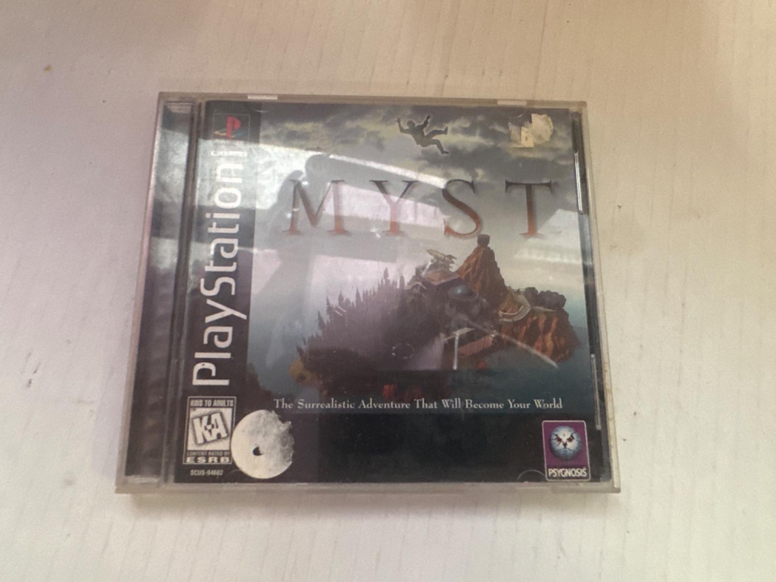 Myst | Item, Box, and Manual | Playstation