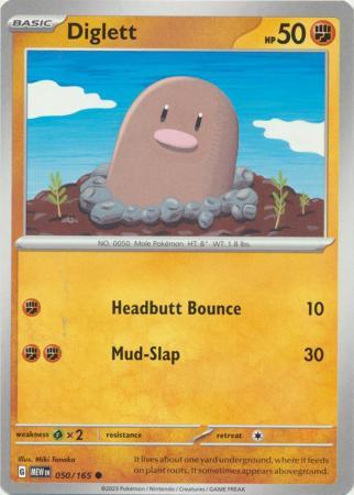 Diglett #50 Prices | Pokemon Scarlet & Violet 151 | Pokemon Cards