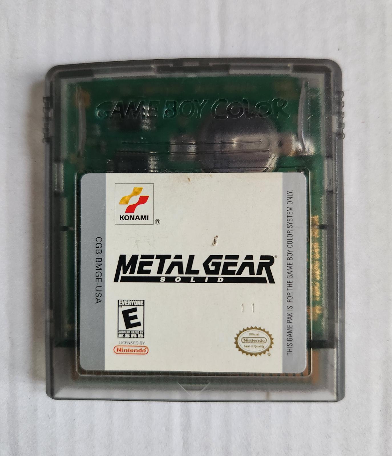 Metal Gear Solid | Item only | GameBoy Color