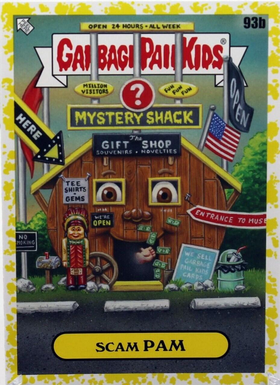 Scam PAM [Yellow] #93b Prices | Garbage Pail Kids Go on Vacation | GPK ...