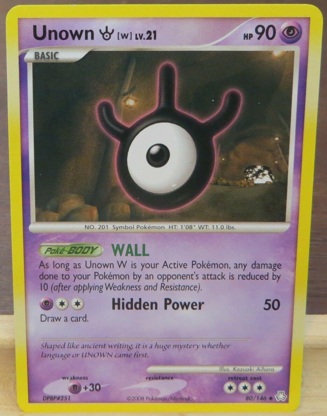 Unown W #80 Prices | Pokemon Legends Awakened | Pokemon Cards