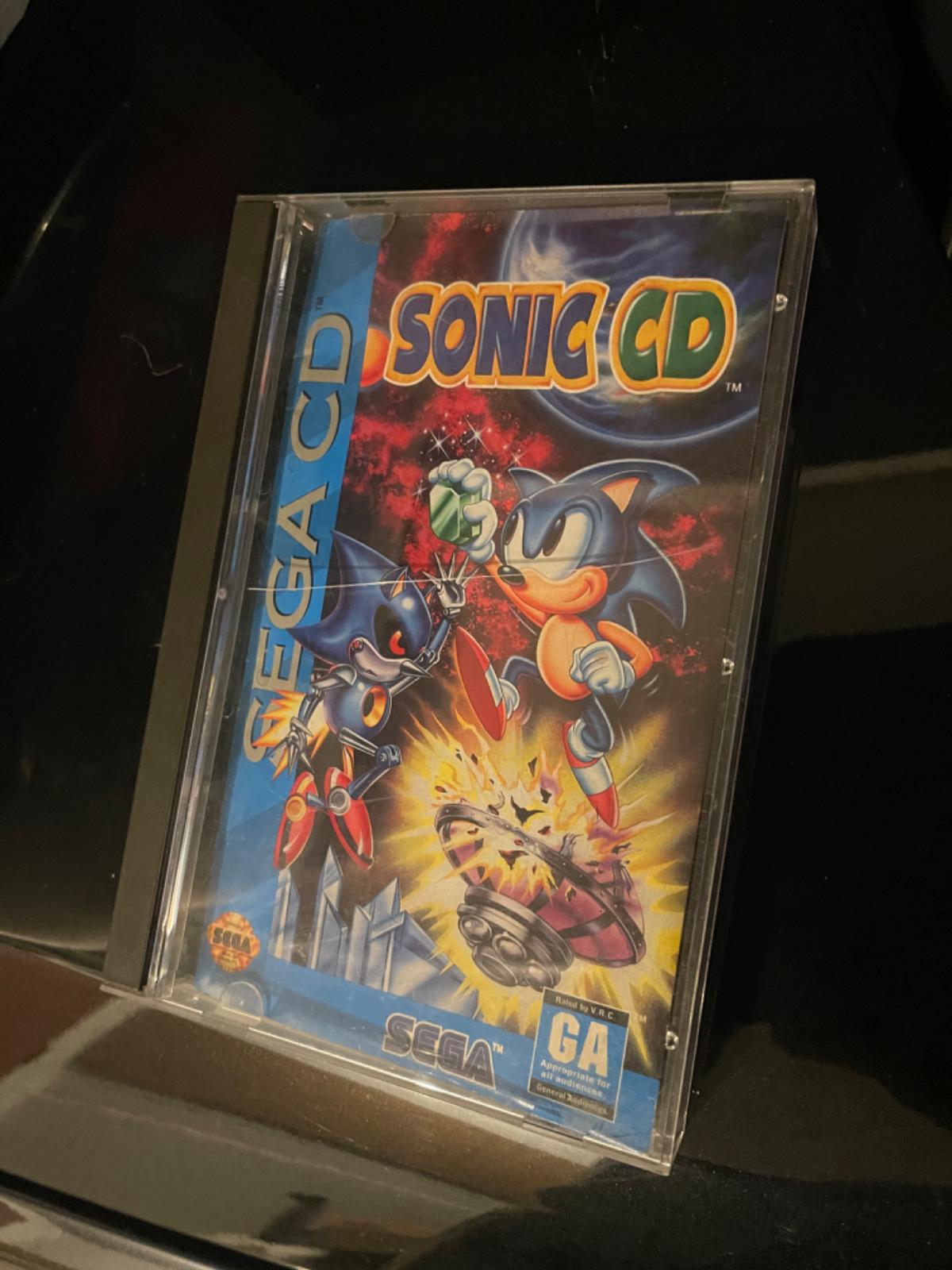 Sonic CD | Item, Box, and Manual | Sega CD