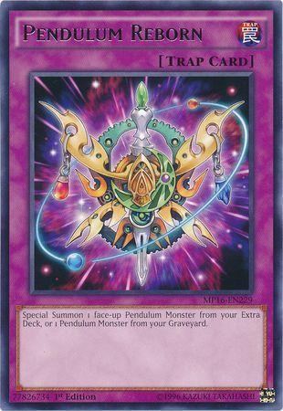 Pendulum Reborn MP16-EN229 Prices | YuGiOh 2016 Mega-Tin Mega Pack ...