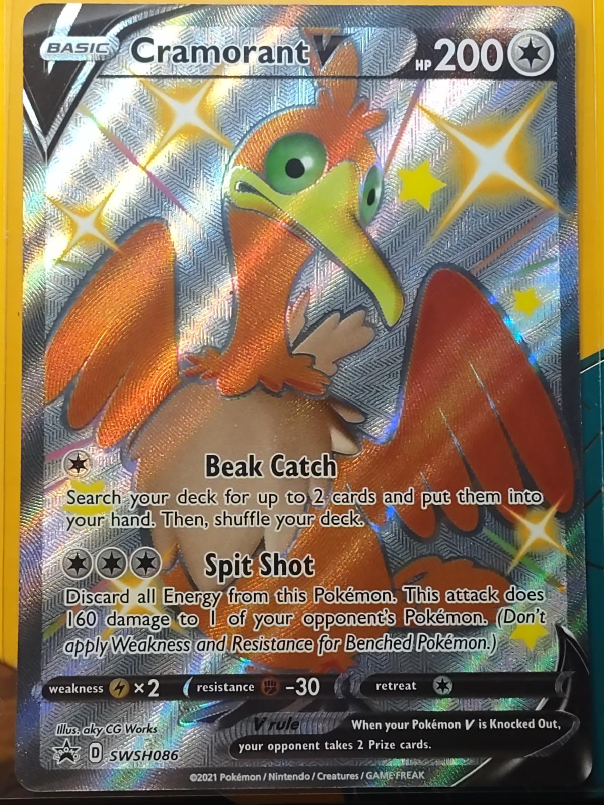 Cramorant V #SWSH086 Prices | Pokemon Promo | Pokemon Cards