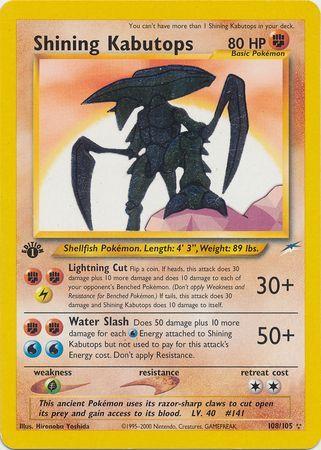 Shining Kabutops [1st Edition] #108 Prices | Pokemon Neo Destiny ...