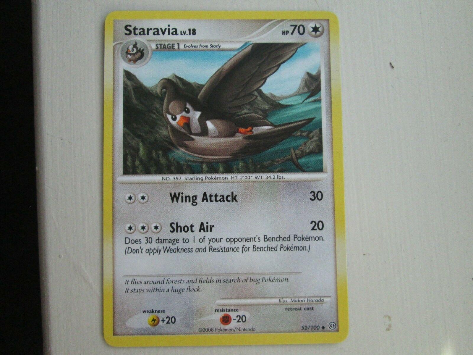 Staravia #52 Prices | Pokemon Stormfront | Pokemon Cards