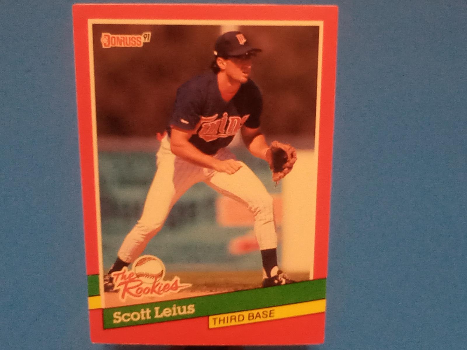 Scott Leius | Ungraded | 1991 Donruss Rookies