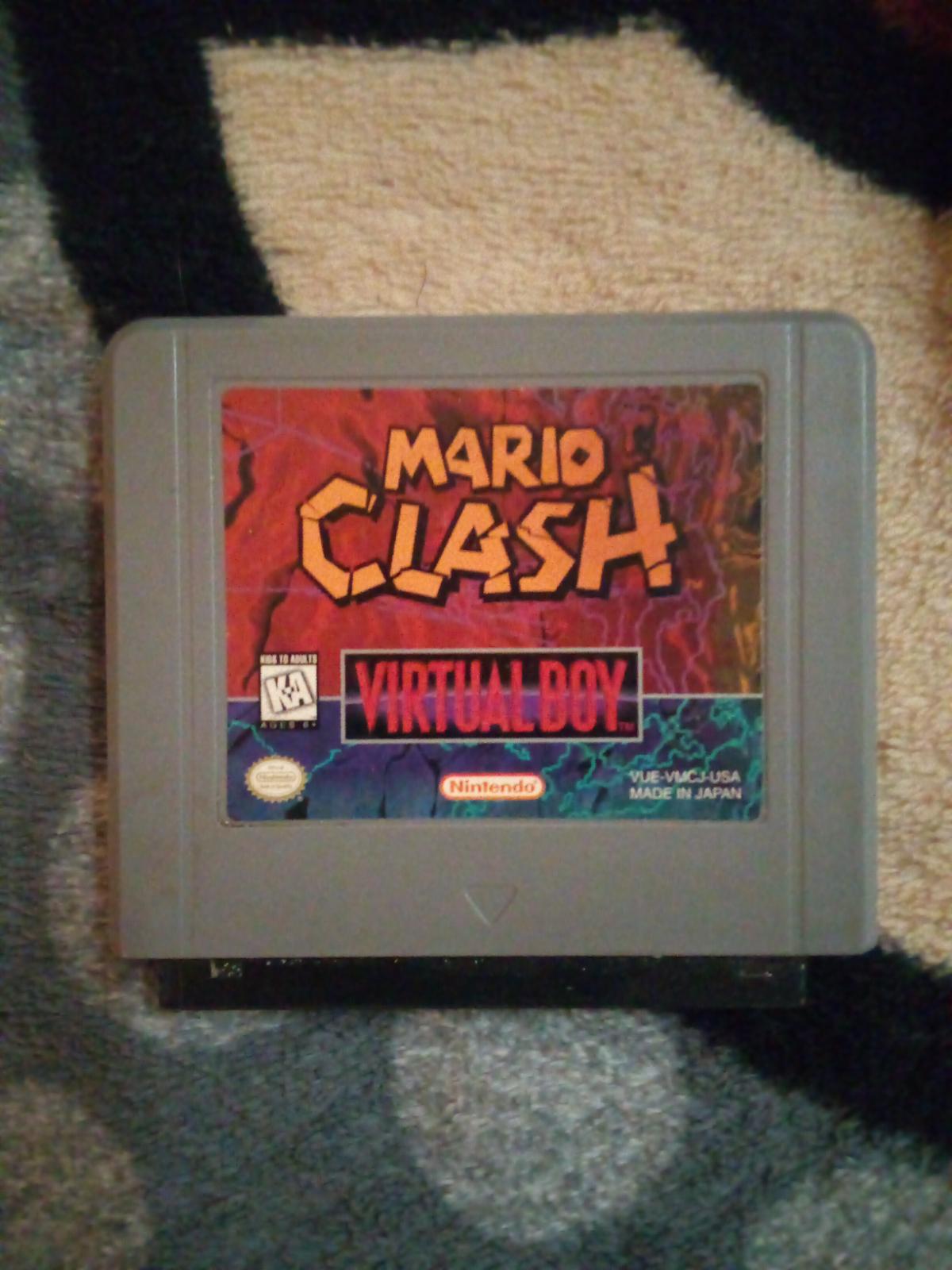 Mario Clash | Item only | Virtual Boy