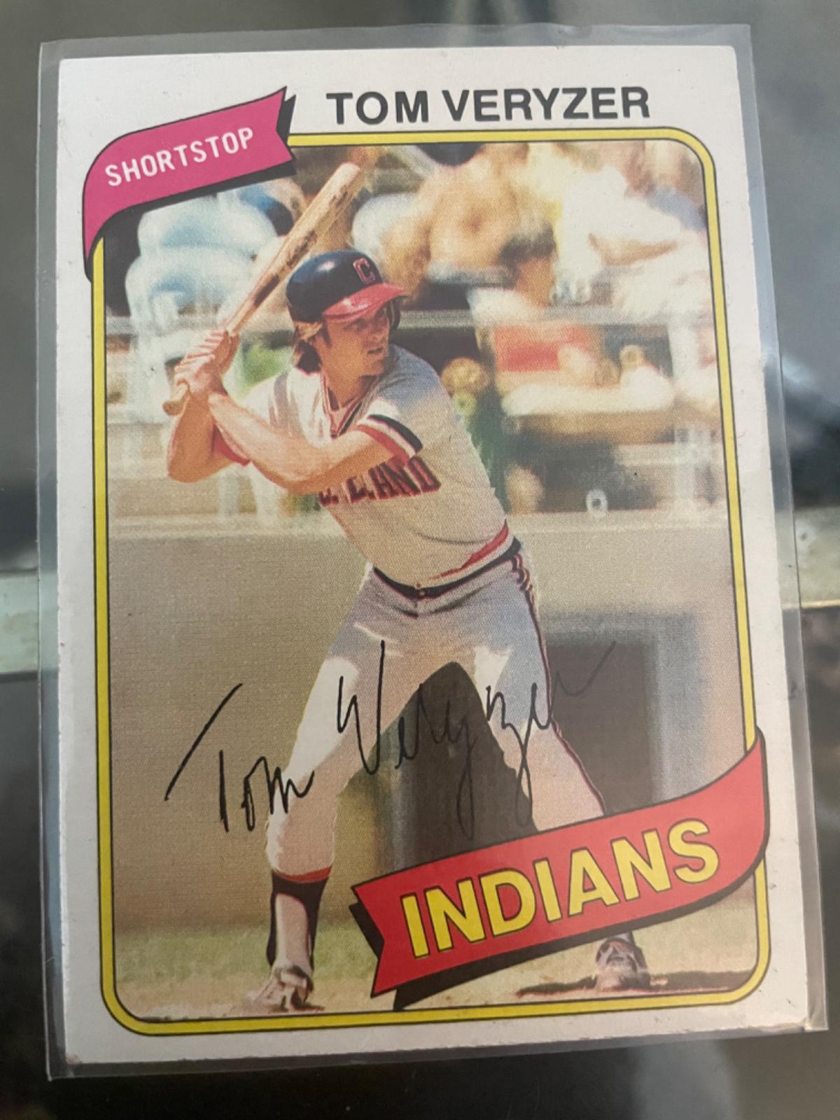 Tom Veryzer | Ungraded | 1980 Topps