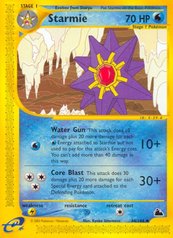 Starmie #44 Prices | Pokemon Skyridge | Pokemon Cards