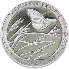 2020 D [TALLGRASS PRAIRIE PRESERVE] America the Beautiful Quarter ...