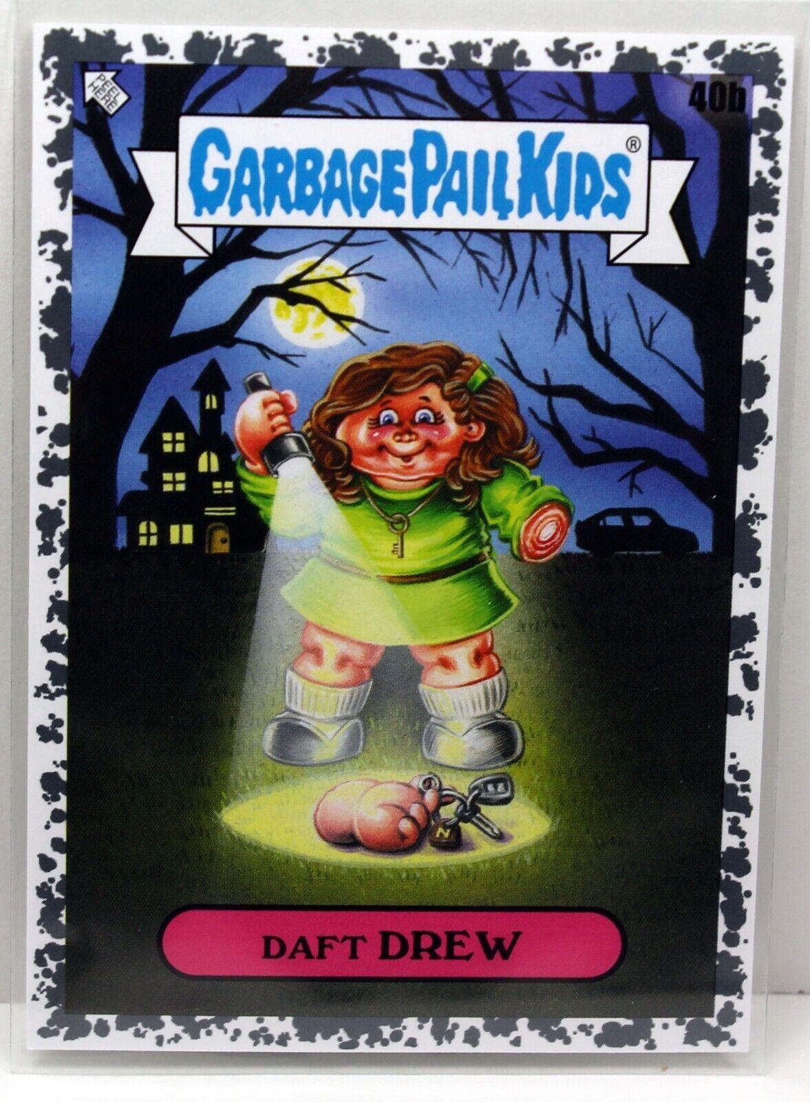 Daft Drew [Gray] #40b Prices | Garbage Pail Kids Book Worms | GPK Cards