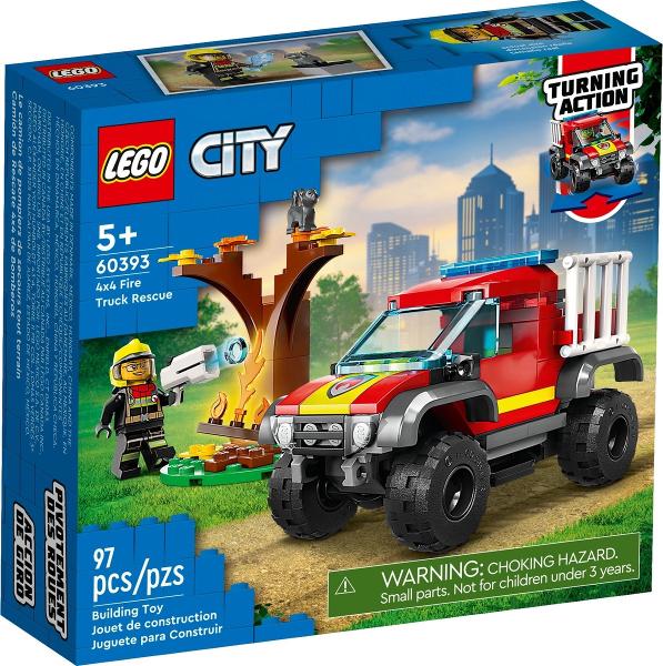 4x4 Fire Truck Rescue #60393 LEGO Set Prices | New, Boxed, Loose Values