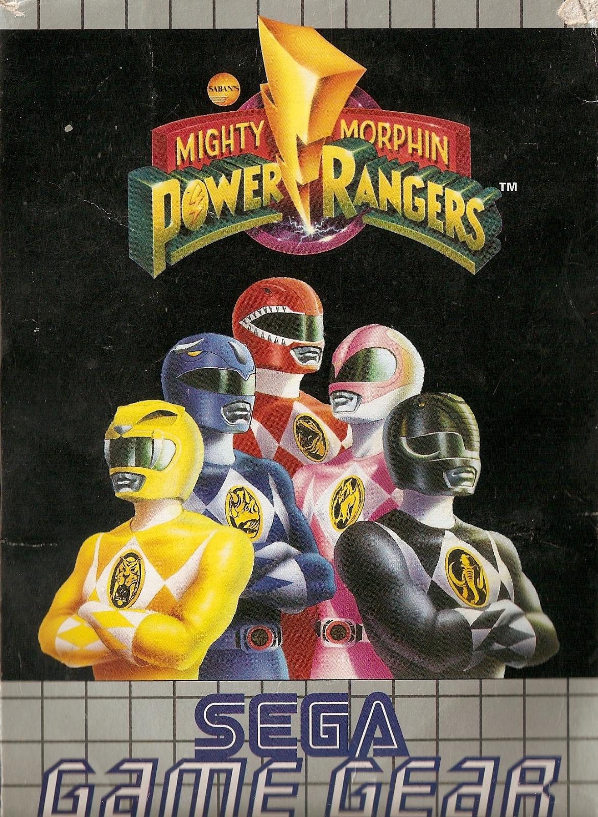 Mighty Morphin Power Rangers Precios PAL Sega Game Gear | Compara ...
