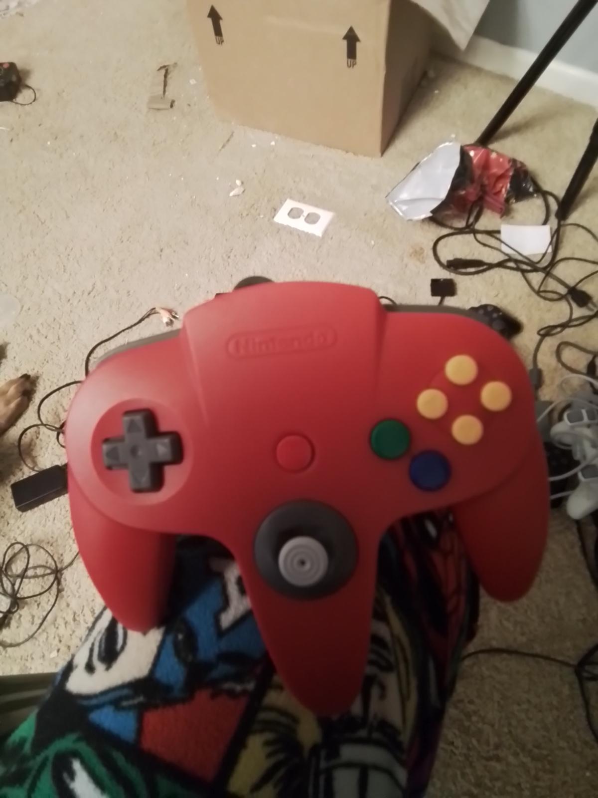 Red Controller | Item only | Nintendo 64