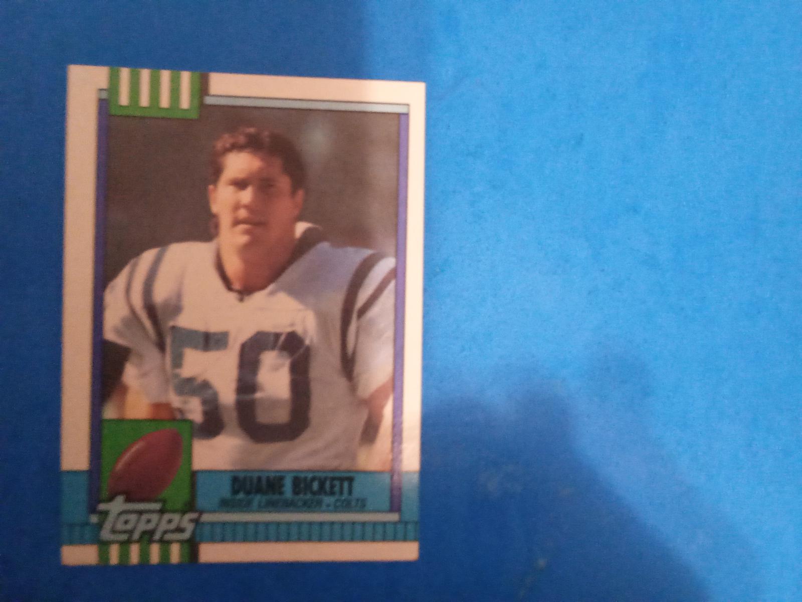 Duane Bickett | Ungraded | 1990 Topps