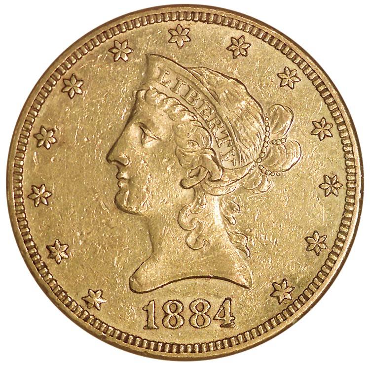 1884 Liberty Head Gold Eagle Prices | Ungraded, NGC, PCGS Values
