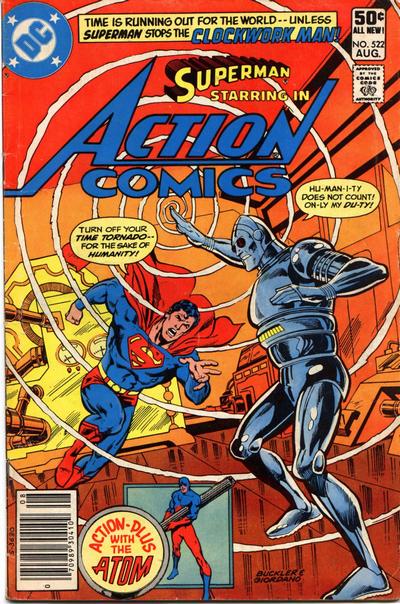 Action Comics [Newsstand] #522 (1981) Prices | Action Comics Series