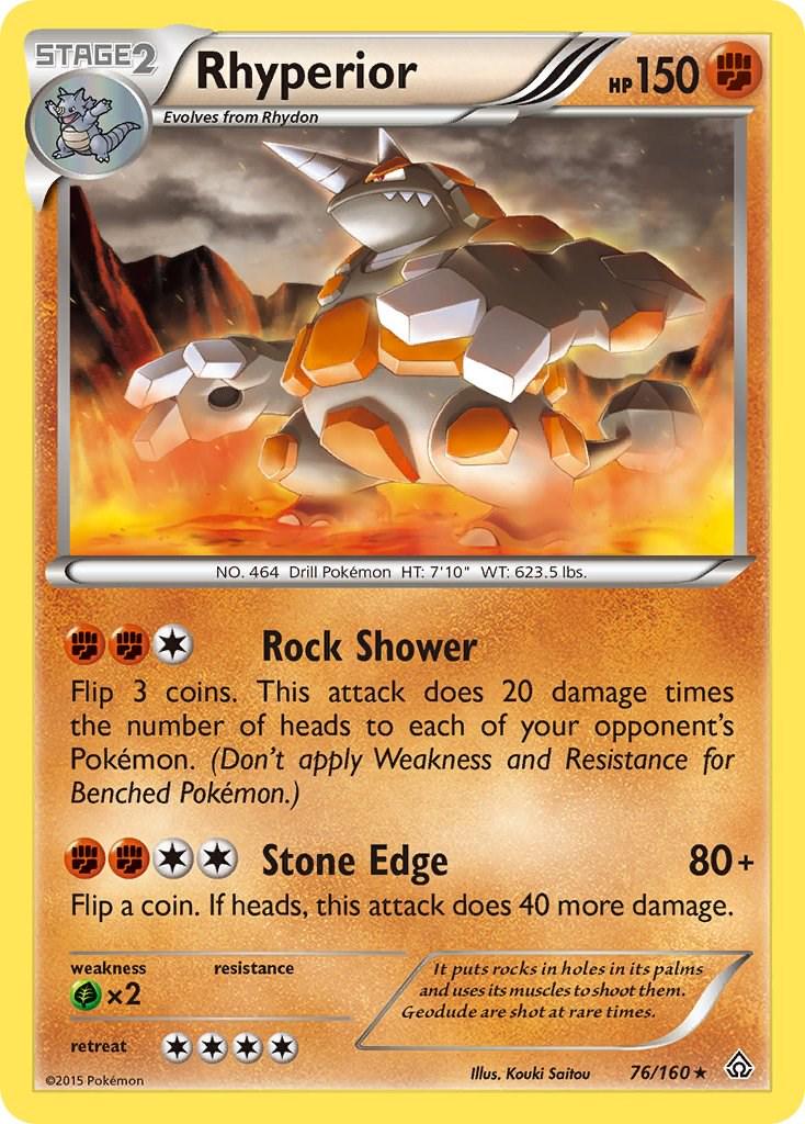 Rhyperior #76 Prices | Pokemon Primal Clash | Pokemon Cards