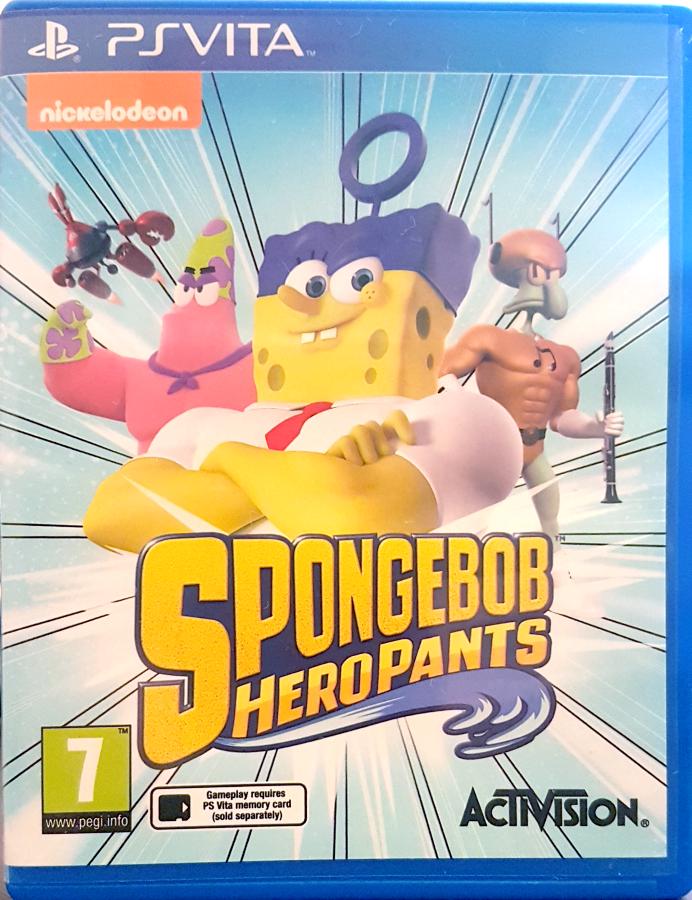 SpongeBob HeroPants Prices PAL Playstation Vita | Compare Loose, CIB ...