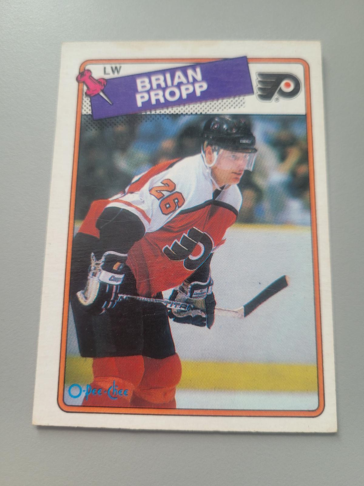 Brian Propp | Ungraded | 1988 O-Pee-Chee