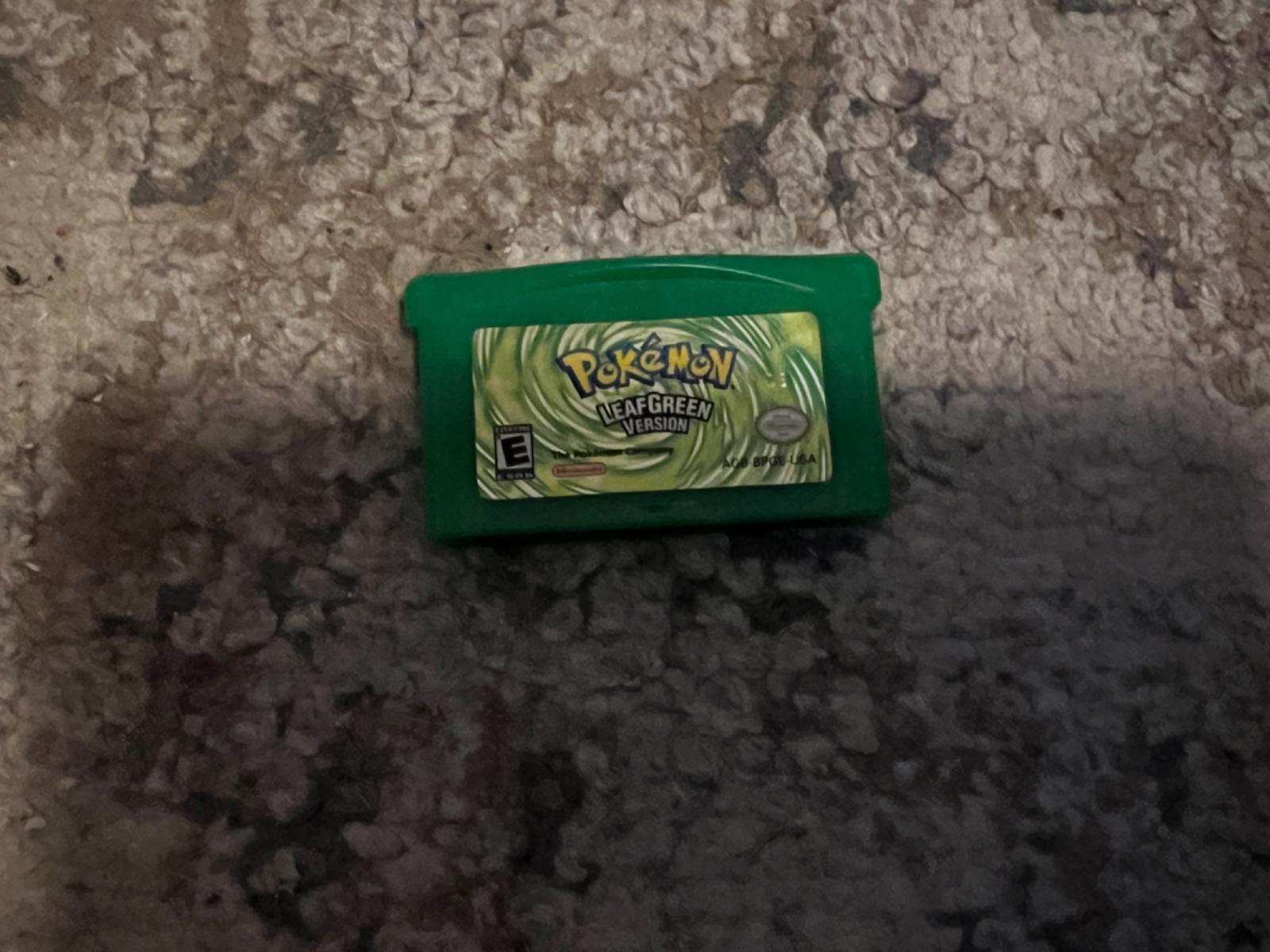 Pokemon LeafGreen Version | Item only | GameBoy Advance